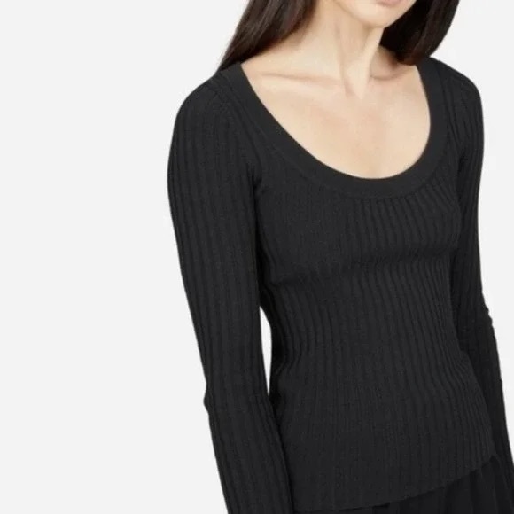 Everlane | Tops | Everlane The E2 Ribbed Uneck Sweater | Poshmark